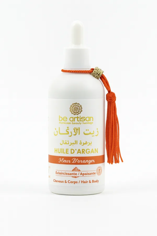 Huile d’Argan Fleur d’Oranger – Moroccan Argan Oil with Orange Blossom